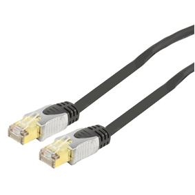 E44-Cordon informatique haut de gamme cat5e droit rj45 male / rj45 male ...